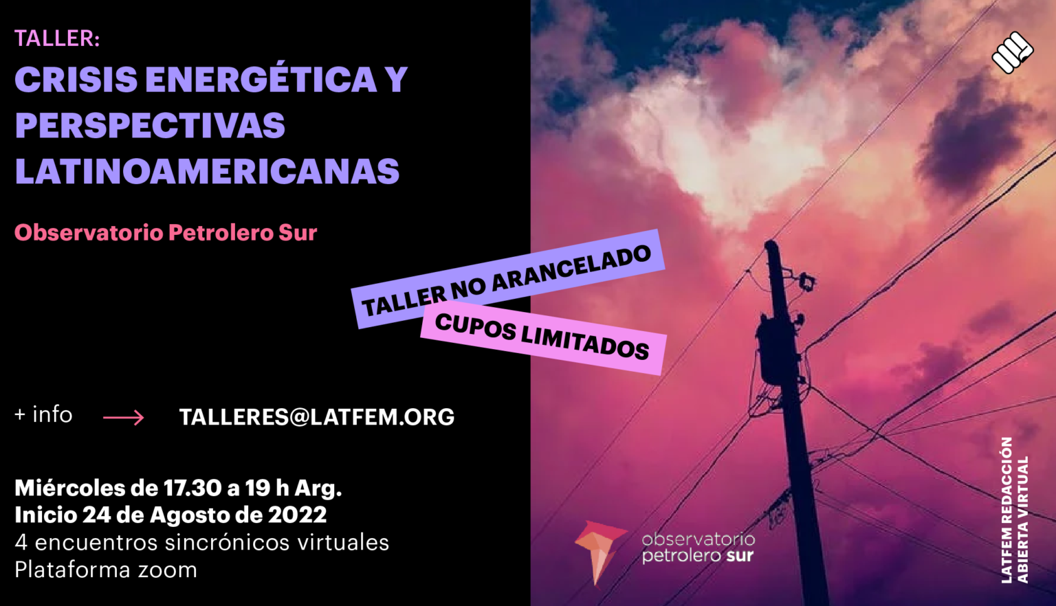 OPSur | Observatorio Petrolero Sur